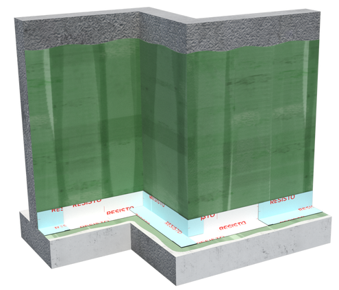 Waterproofing Foundations Below-Grade | RESISTO.US
